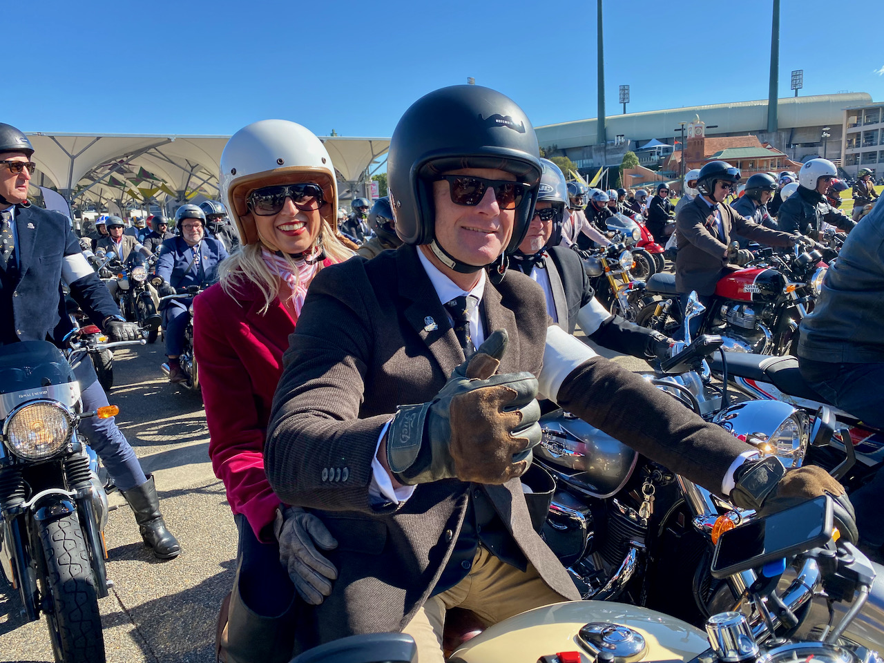 Distinguished Gentlemen’s Ride – home